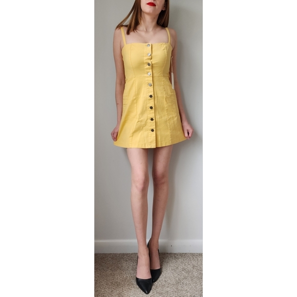 Capulet | Dresses | Capulet Tabitha Mini Dress In Custard Yellow S ...